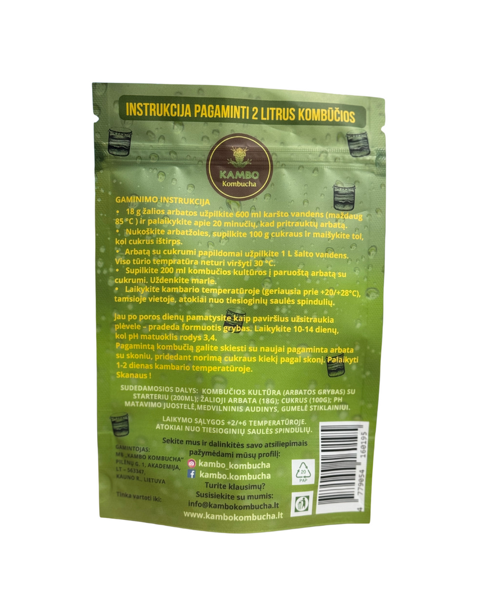 KOMBUCHA ARBATOS GRYBAS (SCOBY) – Kambo Kombucha